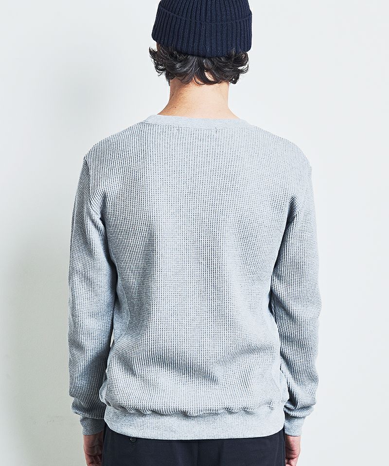 50%OFF【Magine(マージン)】VINTAGE WAFFLE SIDE RIB C-N L-S カットソー(2312-013 ...