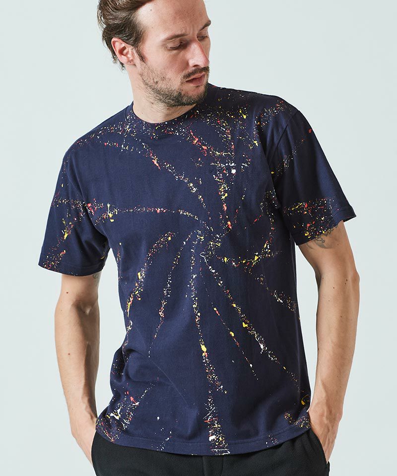 【ACANTHUS(アカンサス)】Spiral Splash Tee Tシャツ(CT2303) | CAMBIO カンビオ