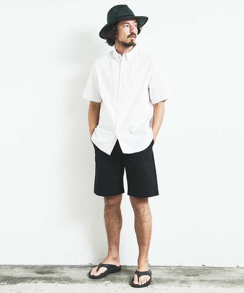 【Magine(マージン)】 CTN CODE LANE BASIC B.D SHIRTS S-S ボタンダウン半袖シャツ(2321-004) | CAMBIO カンビオ