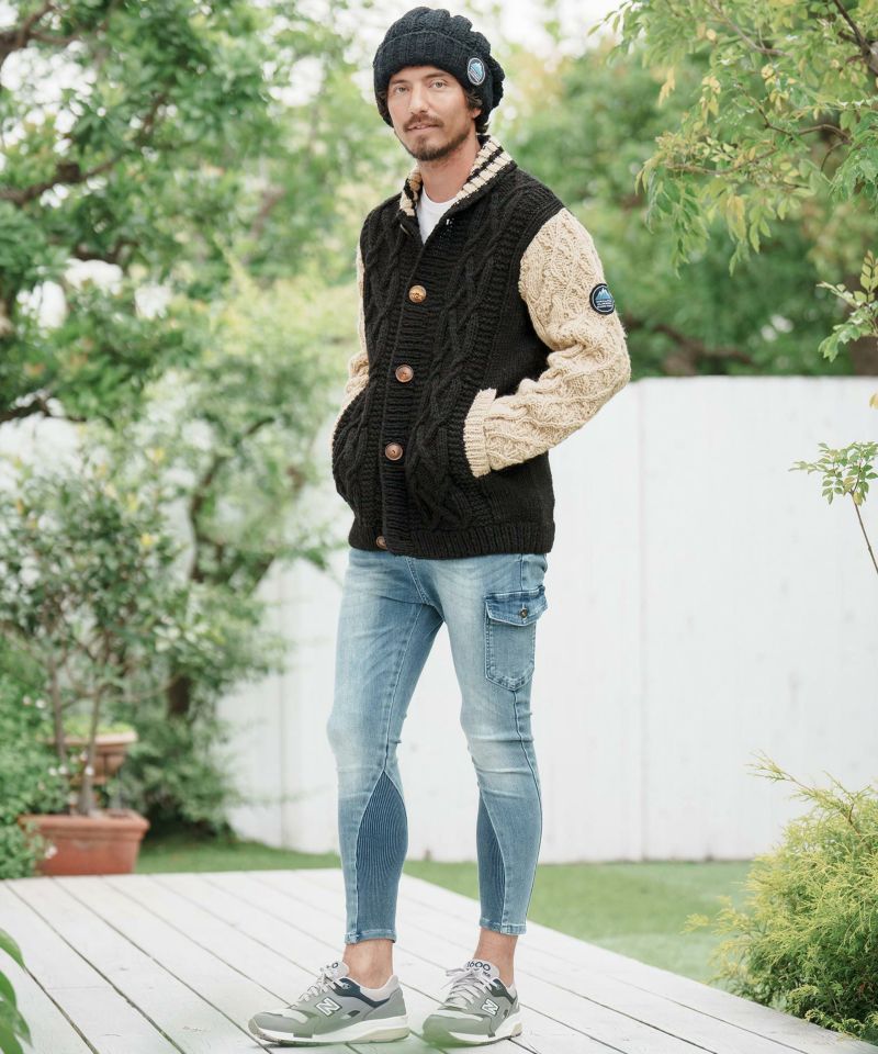 CAMBIO(カンビオ)】【HIMALAYAN CLIMBERS HAND-KNIT別注】手編み CAMBIO(カンビオ)】【HIMALAYAN CLIMBERS HAND-KNIT別注】手編み