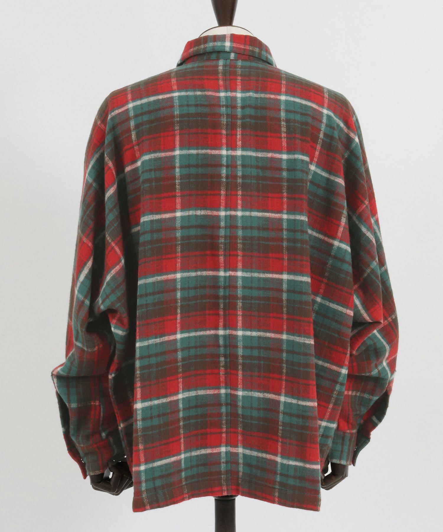 30%OFF【CAMBIO(カンビオ)】ルーズシルエット比翼チェックシャツ(CMB-R0041) | CAMBIO カンビオ