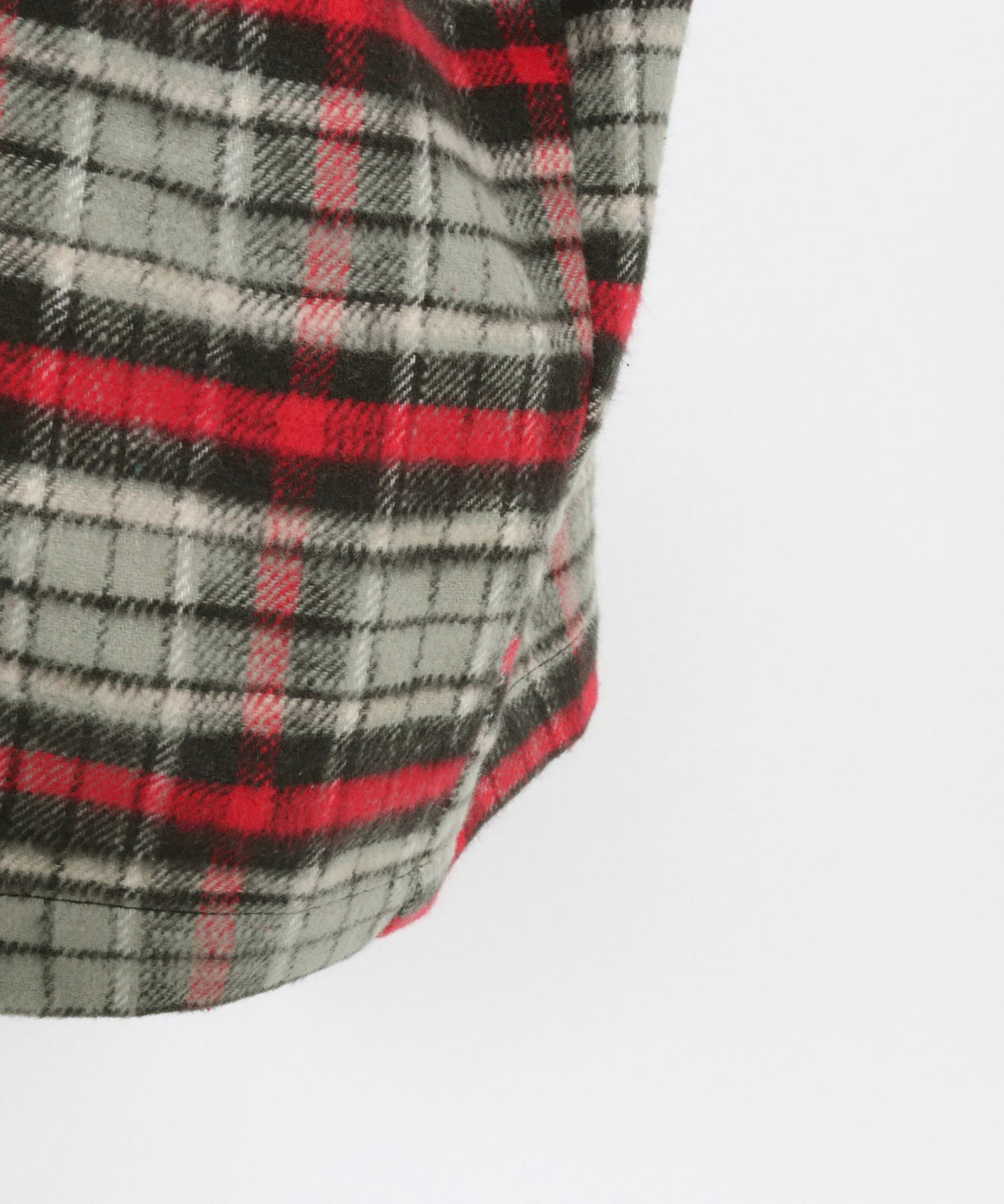 30%OFF【CAMBIO(カンビオ)】ルーズシルエット比翼チェックシャツ(CMB-R0041) | CAMBIO カンビオ