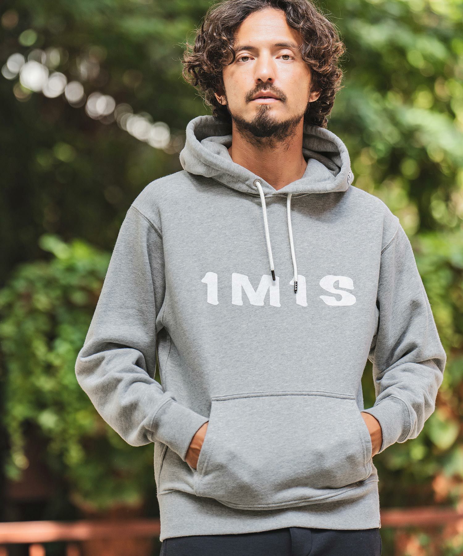 【1minute 1second(ワンミニットワンセカンド)】1M1S aging print heavy weight parka パーカー ...