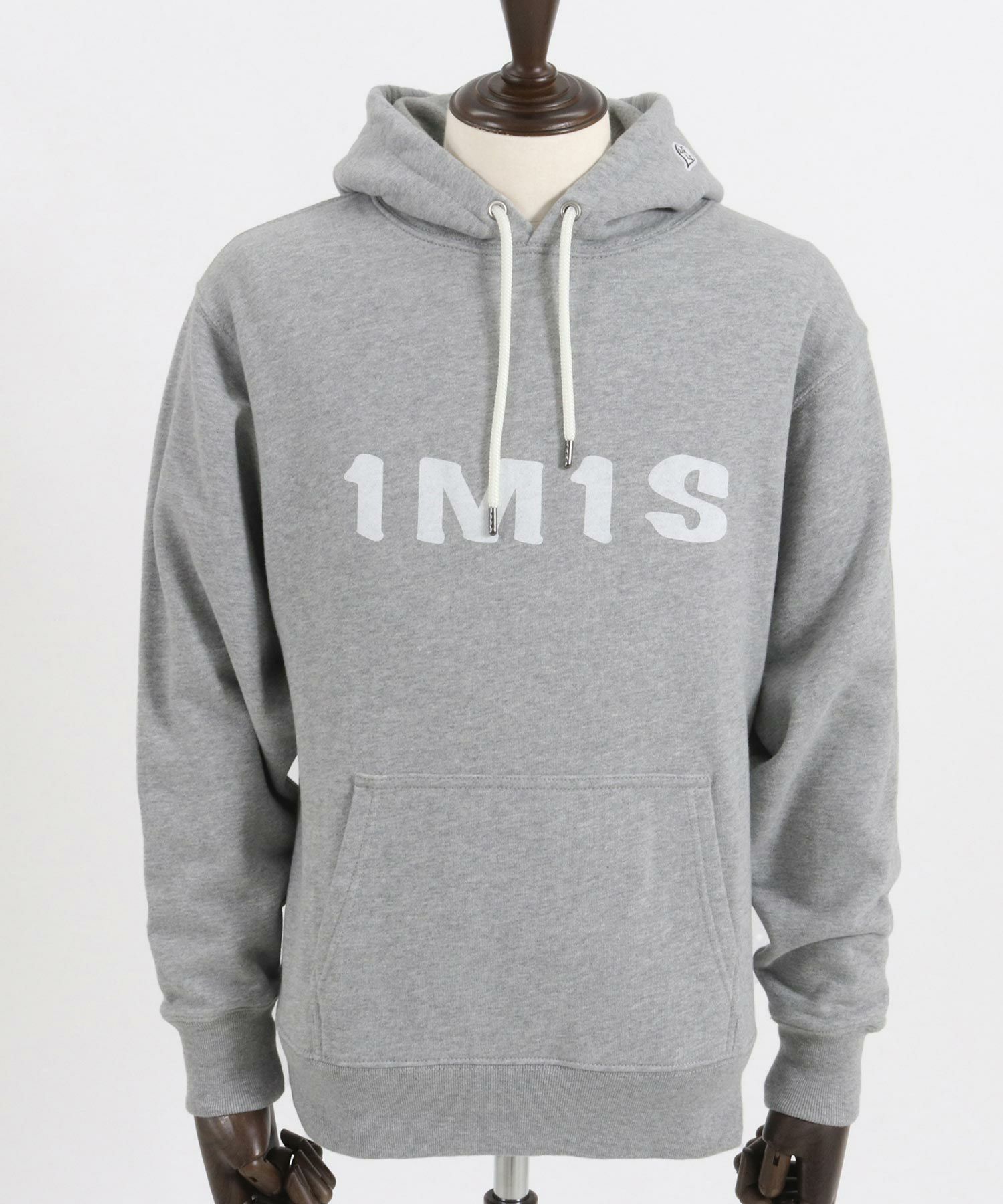 【1minute 1second(ワンミニットワンセカンド)】1M1S aging print heavy weight parka パーカー ...