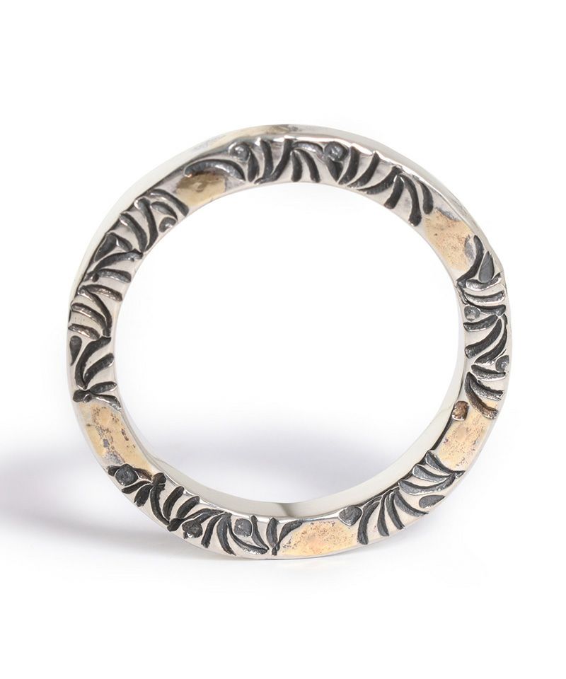 【VIVIFY(ビビファイ)】【予約販売ご注文から1ヶ月後出荷】SideArabesque Ring(3mm body)w-gold 指輪(VFR-165) | CAMBIO カンビオ