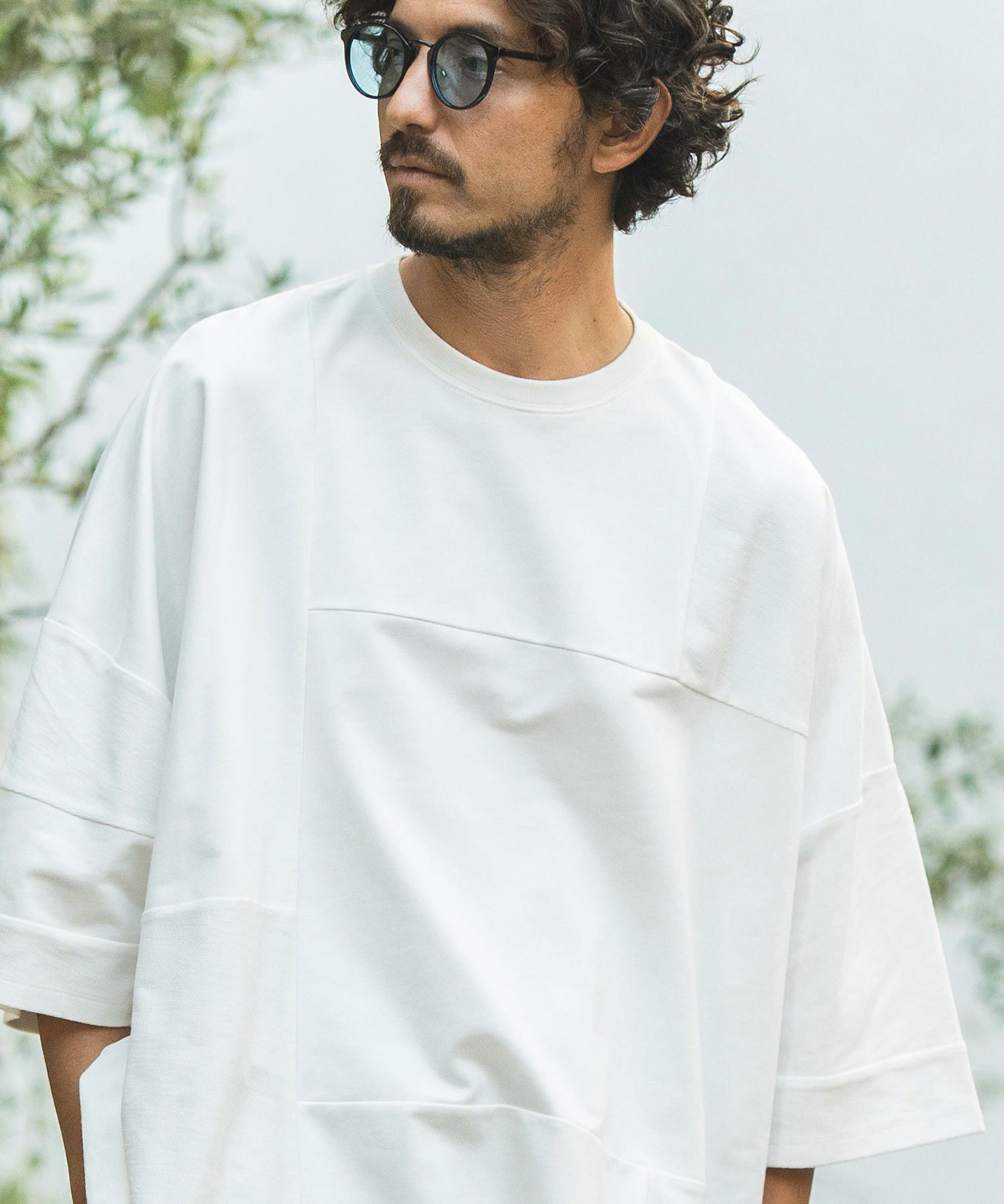 【CAMBIO(カンビオ)】Mini URAKE Patchwork Design Big Tee Tシャツ(S21224cmb) | CAMBIO カンビオ