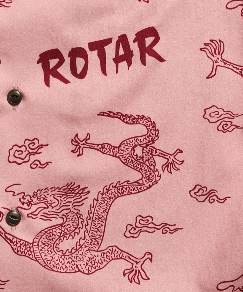 【ROTAR(ローター)】【予約販売5月下旬～6月上旬入荷】 Asian Dragon Textile Aloha Shirt アロハシャツ ...