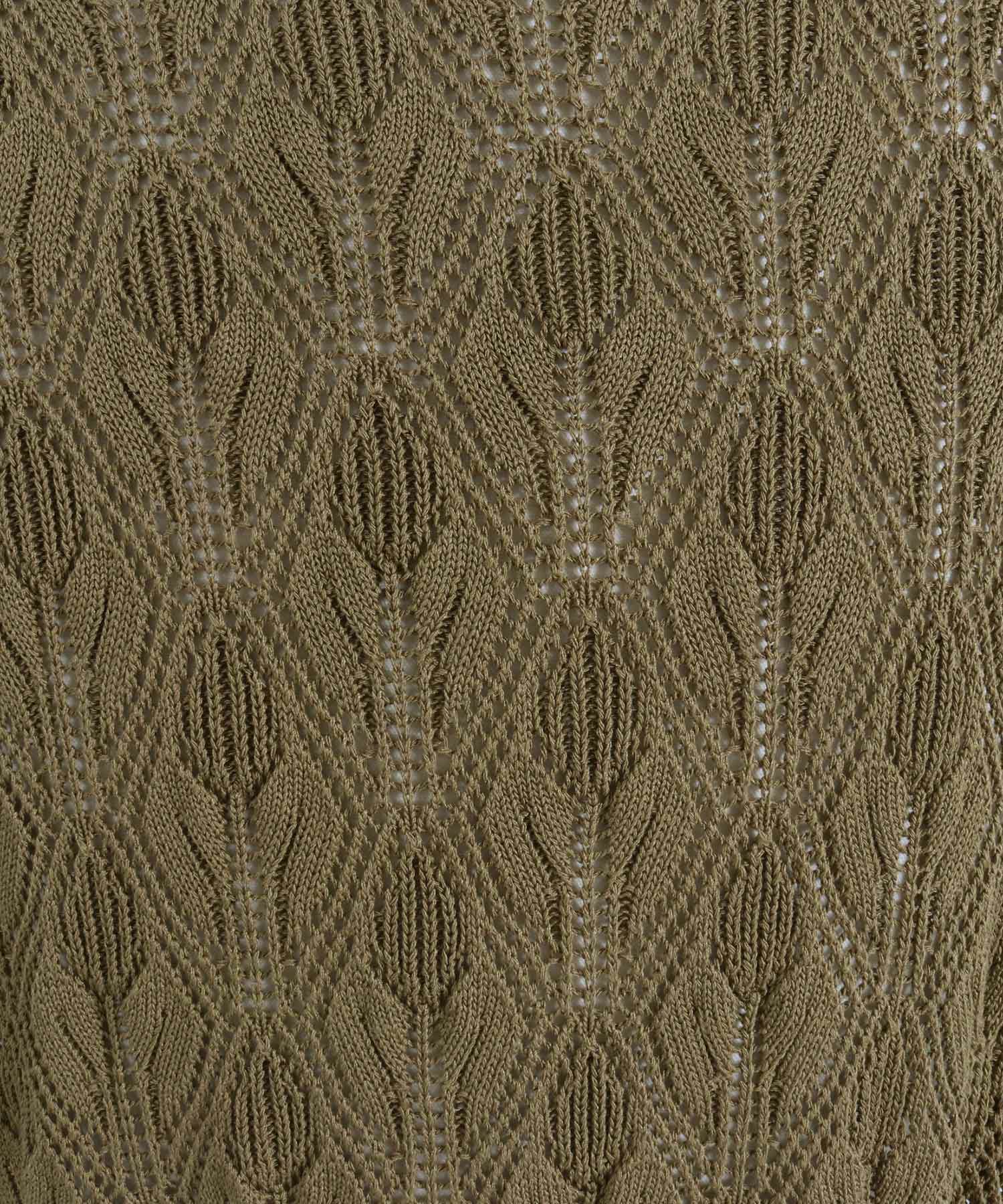 【CAMBIO(カンビオ)】Cool Touch Openwork Summer Knit Pullover サマーニット(PF-241-013) | CAMBIO カンビオ