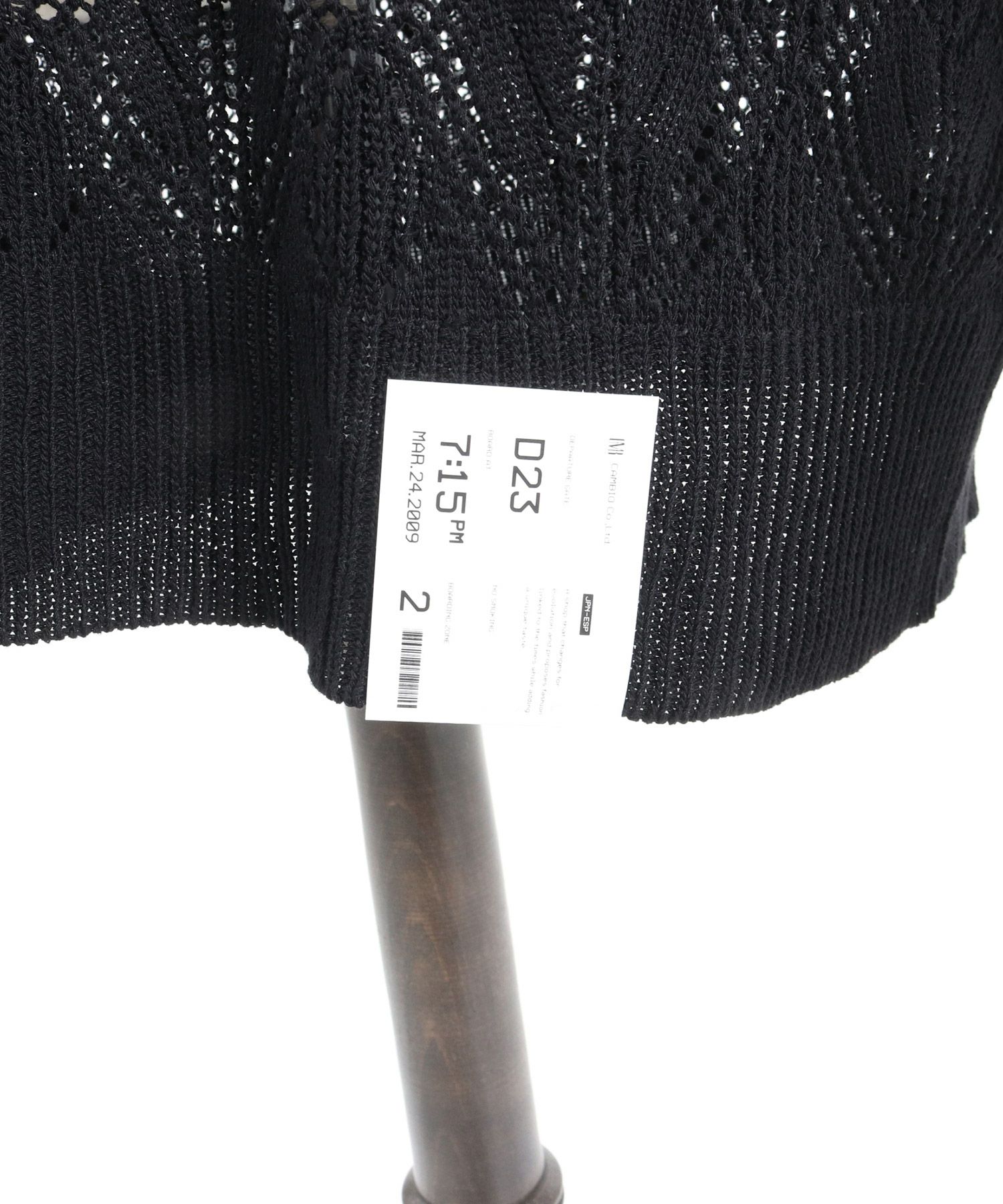 【CAMBIO(カンビオ)】Cool Touch Openwork Summer Knit Pullover サマーニット(PF-241-013) | CAMBIO カンビオ