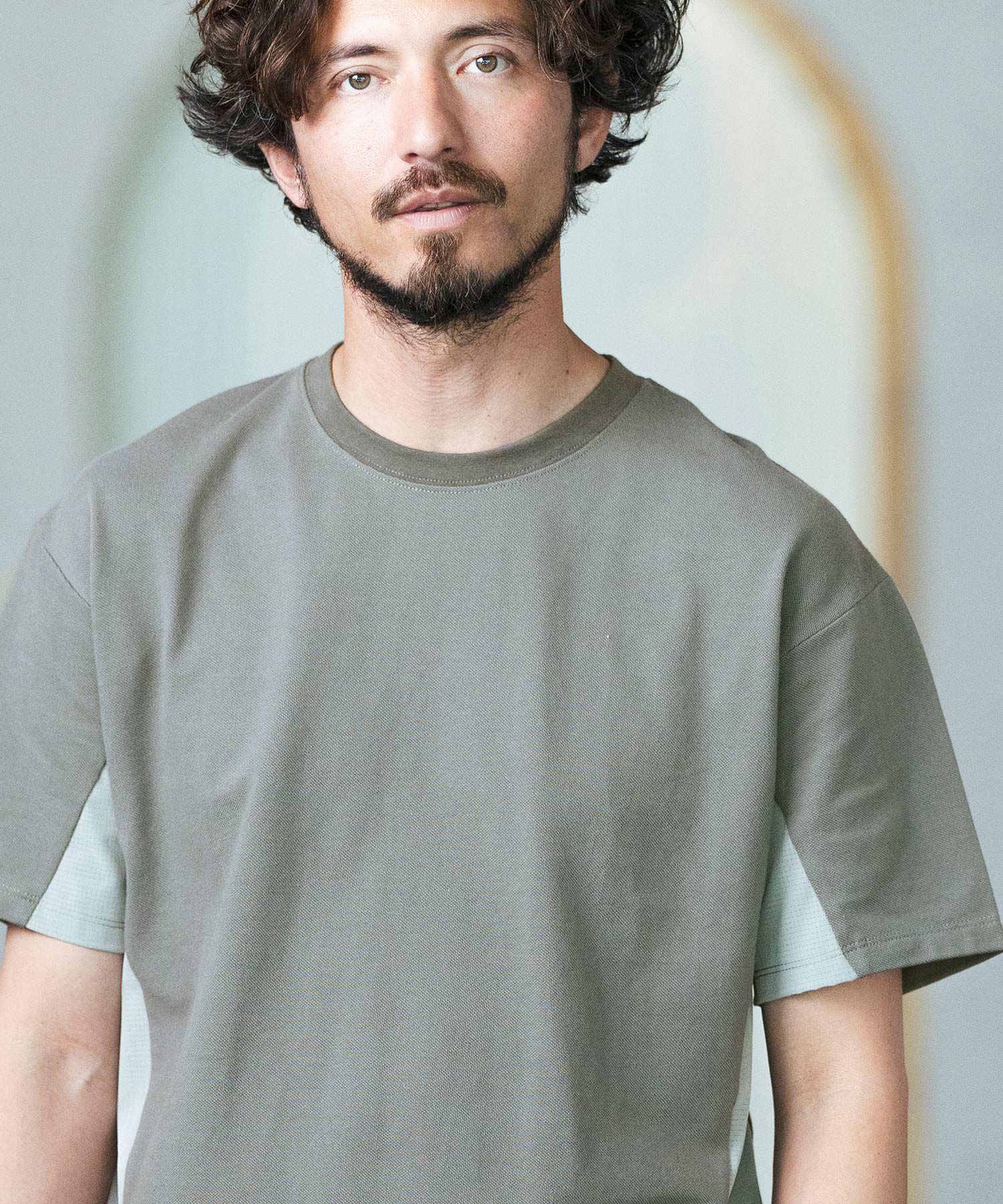 【Magine(マージン)】Side mesh design T-shirt Tシャツ(MGN-241-2-004) | CAMBIO カンビオ