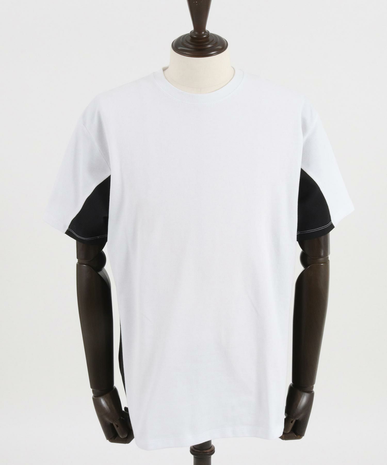 【Magine(マージン)】Side mesh design T-shirt Tシャツ(MGN-241-2-004) | CAMBIO カンビオ