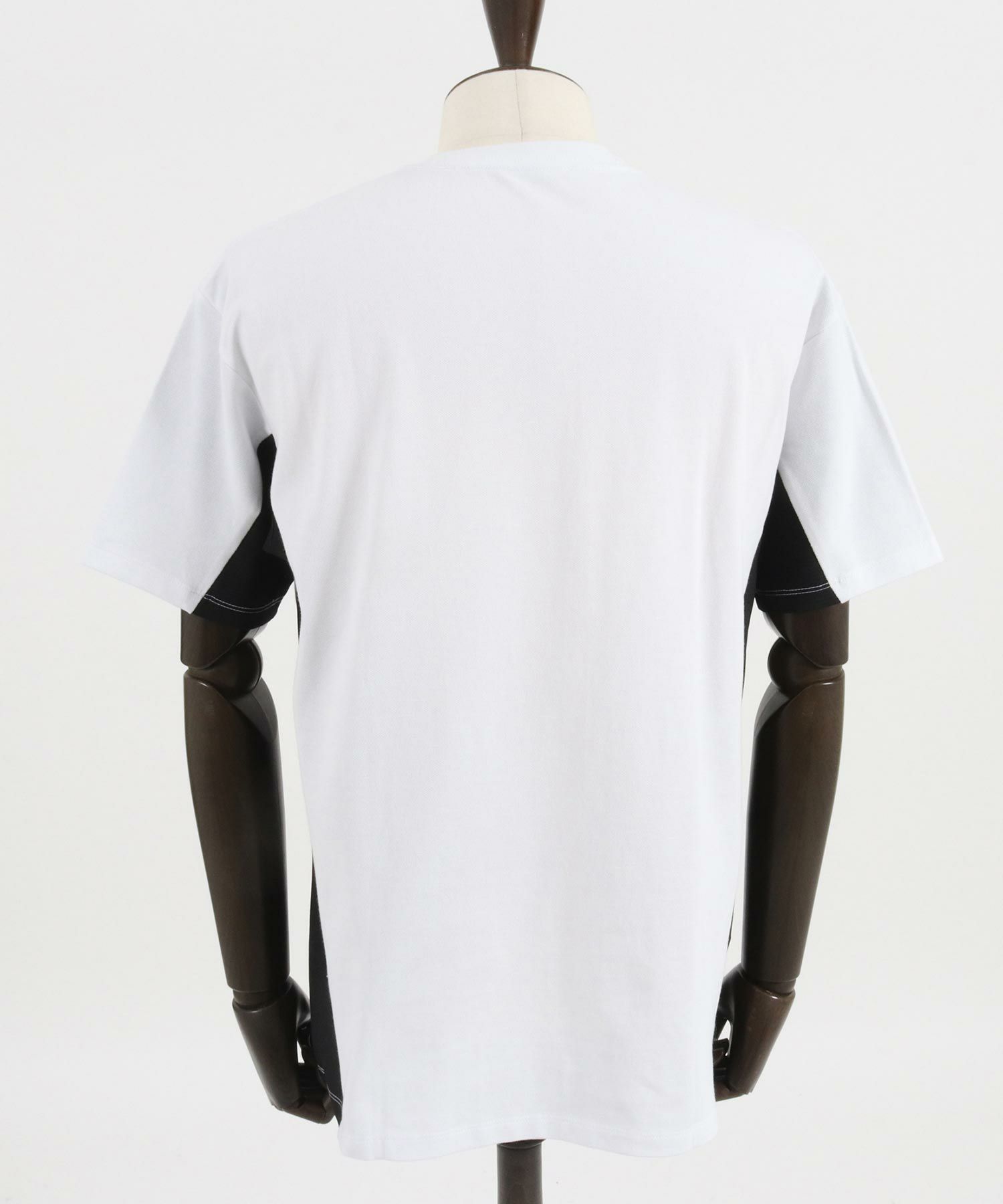 【Magine(マージン)】Side mesh design T-shirt Tシャツ(MGN-241-2-004) | CAMBIO カンビオ