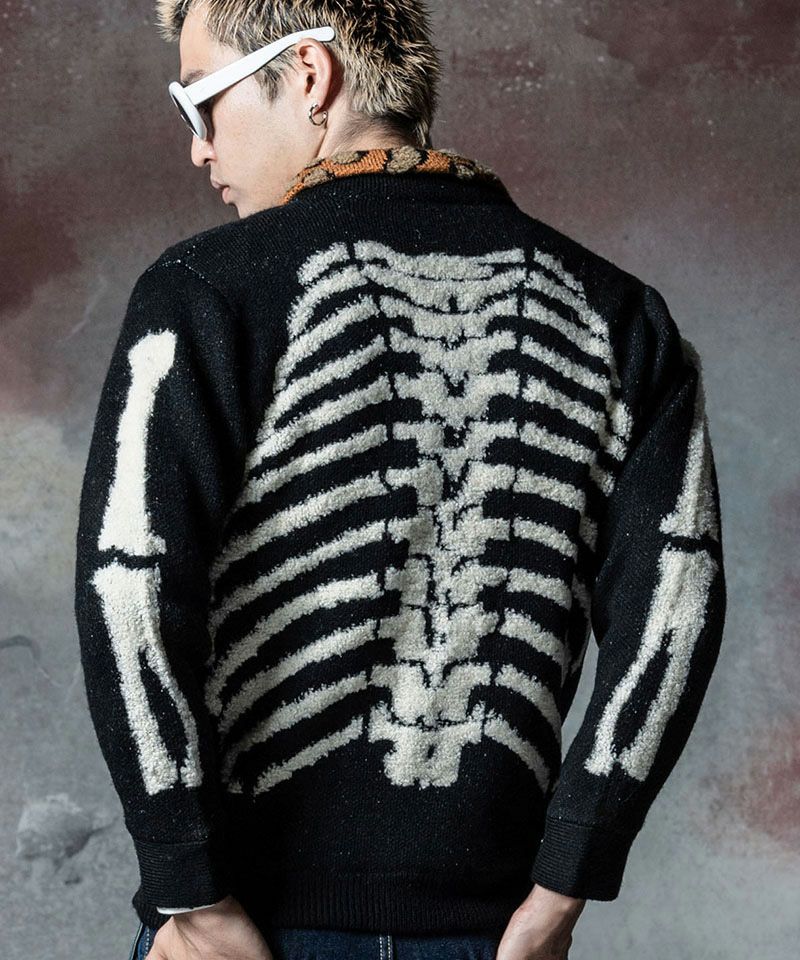 【glamb(グラム)】Knit Riders Jacket ニットライダースジャケット(GB0324-JKT09) | CAMBIO カンビオ