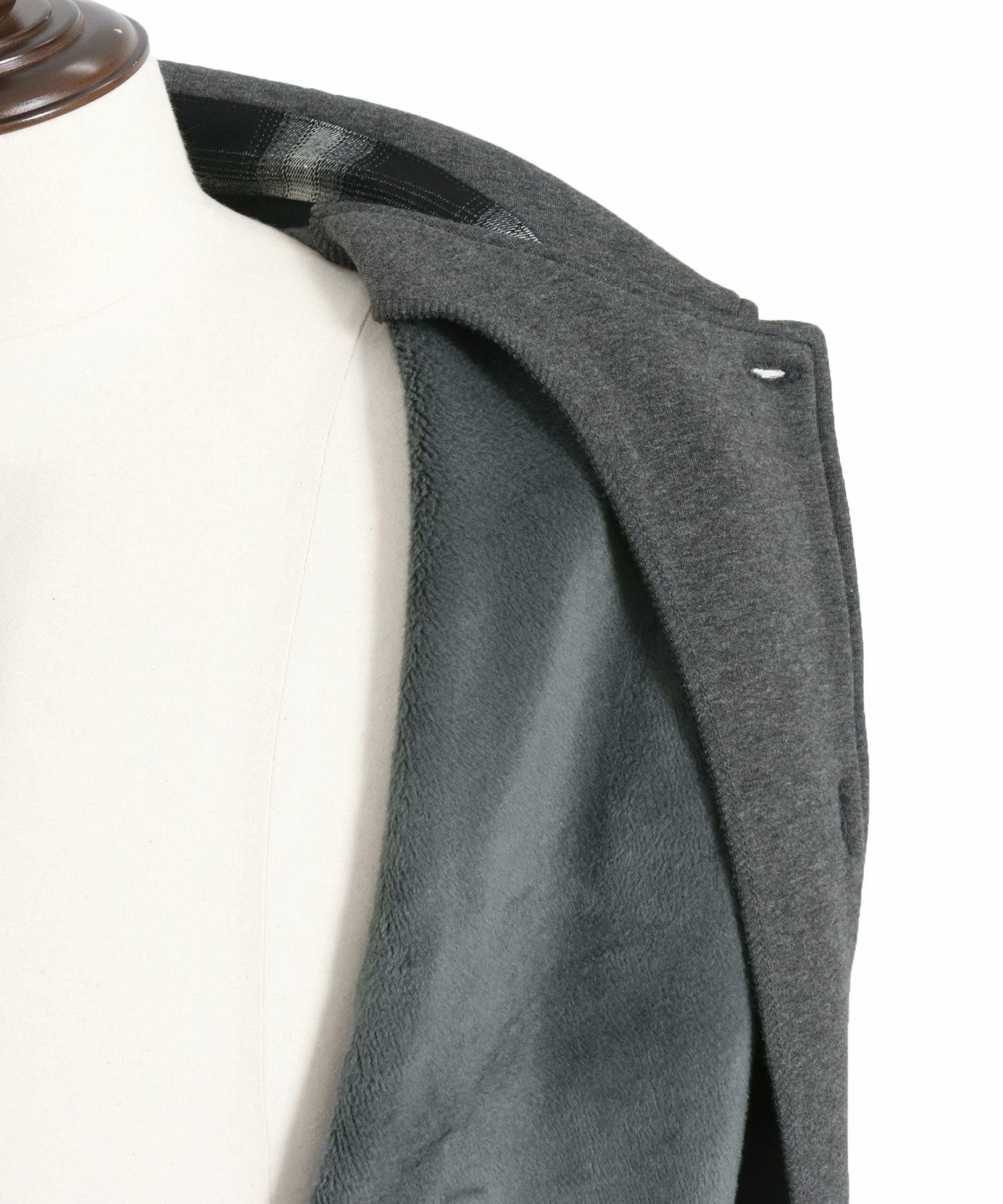 【Magine(マージン)】【予約販売10月上旬～中旬入荷】Back Brushed Sweat Single Coat シングルコート ...