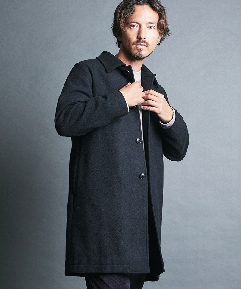 30%OFF【Magine(マージン)】WOOL MELTON SINGLE COAT シングルコート(2434-016) | CAMBIO カンビオ