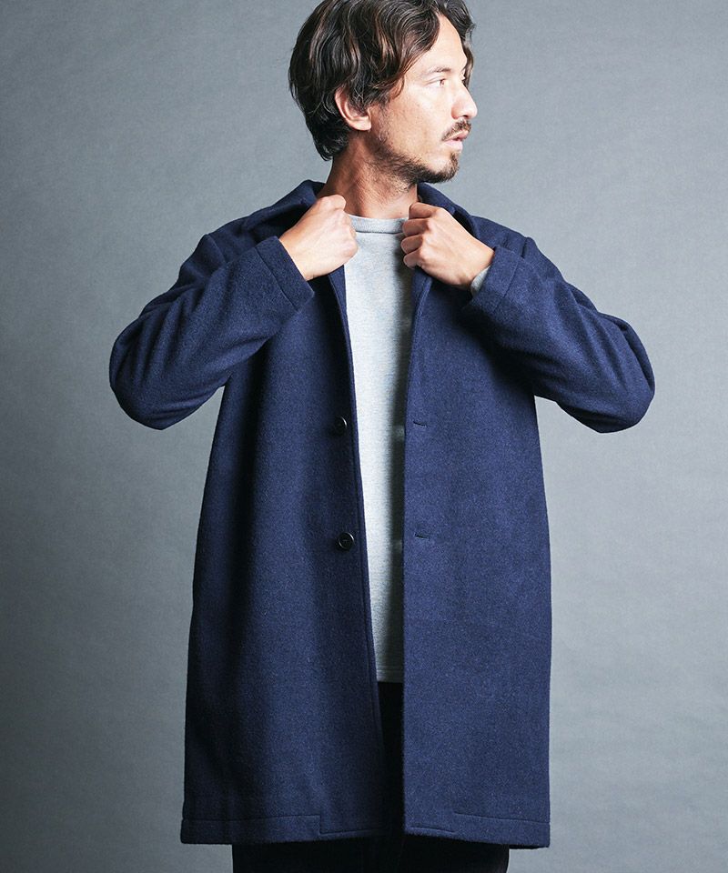 50%OFF【Magine(マージン)】WOOL MELTON SINGLE COAT シングルコート(2434-016) | CAMBIO カンビオ