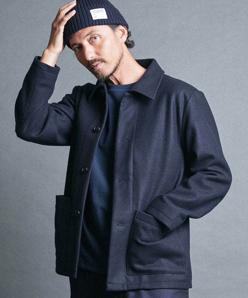 50%OFF【Magine(マージン)】WOOL MELTON SHORT SINGLE COAT ショートシングルコート(2434-018 ...