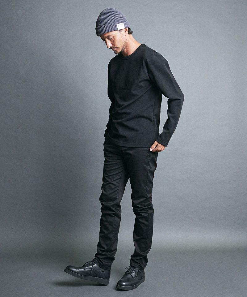 【Magine(マージン)】WOOL MILANO RIB KNITSAW L-S ニットソー(2432-034) | CAMBIO カンビオ
