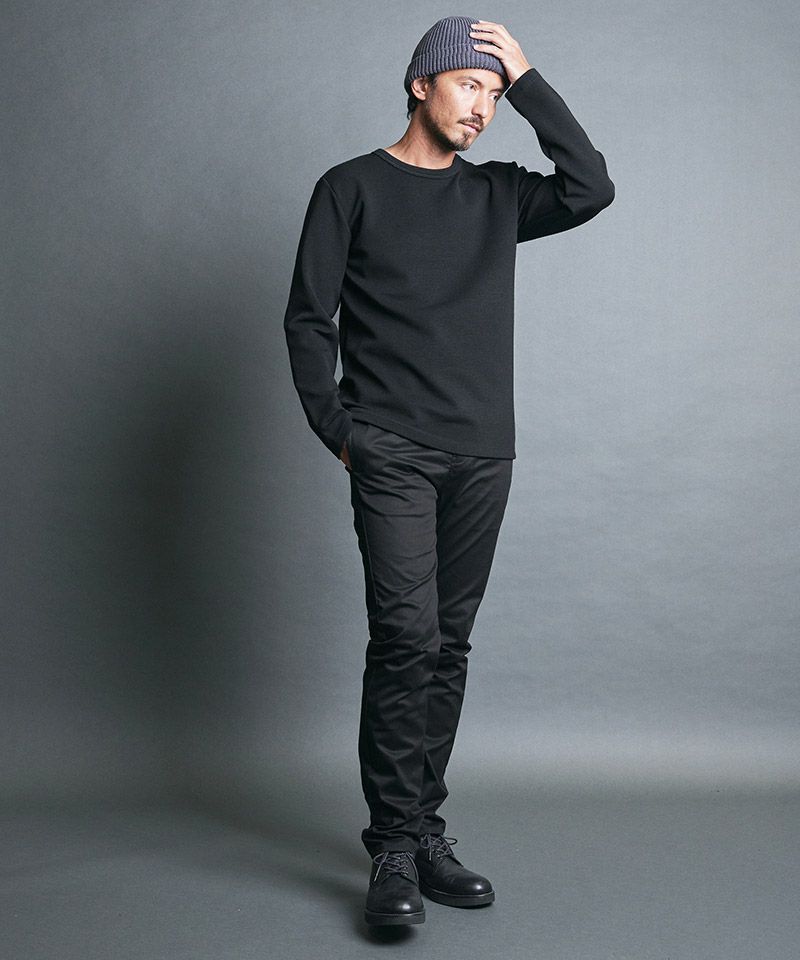 【Magine(マージン)】WOOL MILANO RIB KNITSAW L-S ニットソー(2432-034) | CAMBIO カンビオ