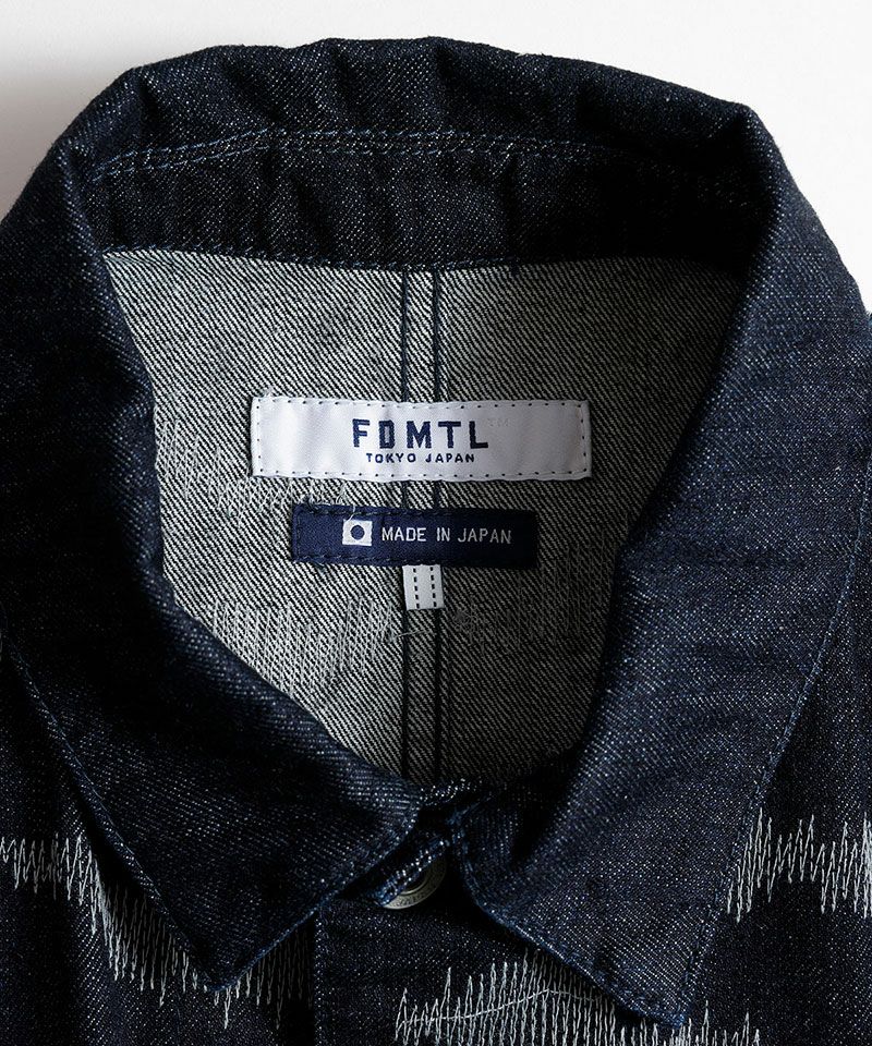 【FDMTL(ファンダメンタル)】TIGER SASHIKO COVERALL JACKET RINSE ジャケット(FA25-JK29R ...