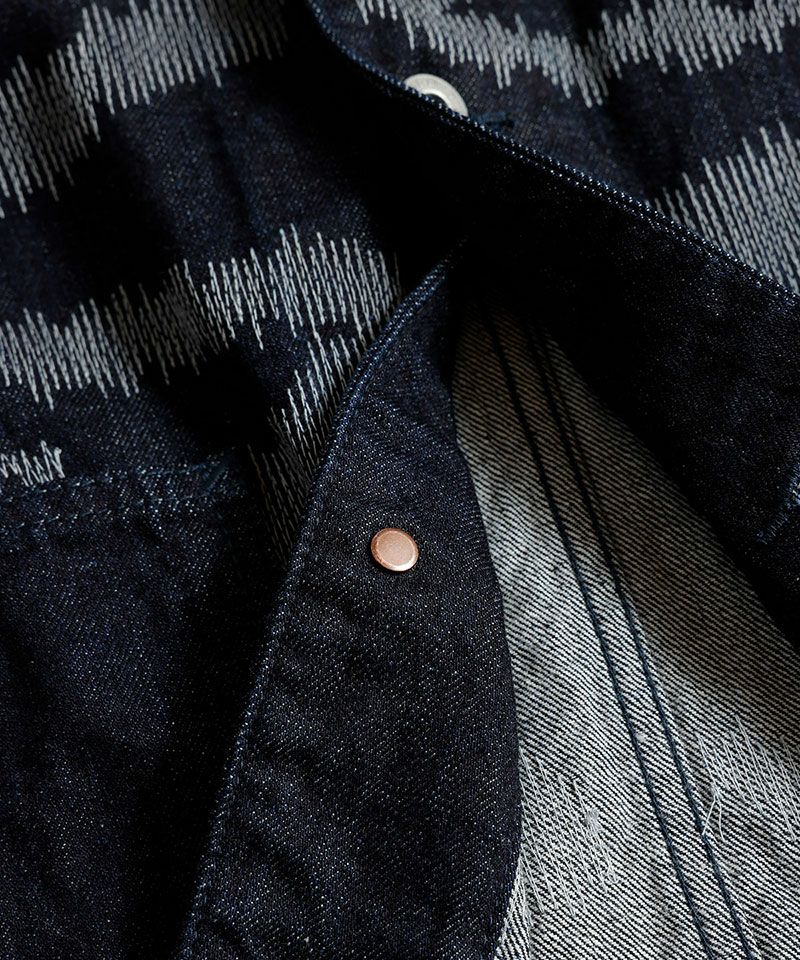 【FDMTL(ファンダメンタル)】TIGER SASHIKO COVERALL JACKET RINSE ジャケット(FA25-JK29R ...