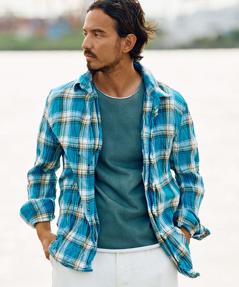 【wjk】2-hook check シャツ(4481 ch88f) | CAMBIO カンビオ