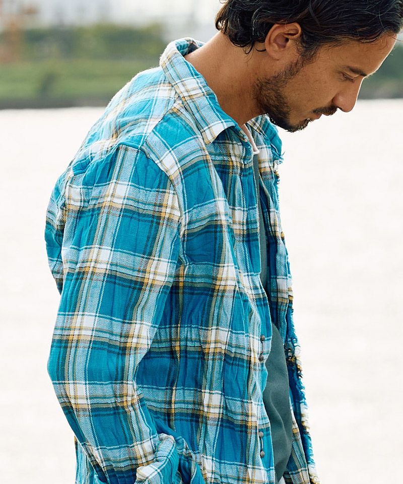 【wjk】2-hook check シャツ(4481 ch88f) | CAMBIO カンビオ