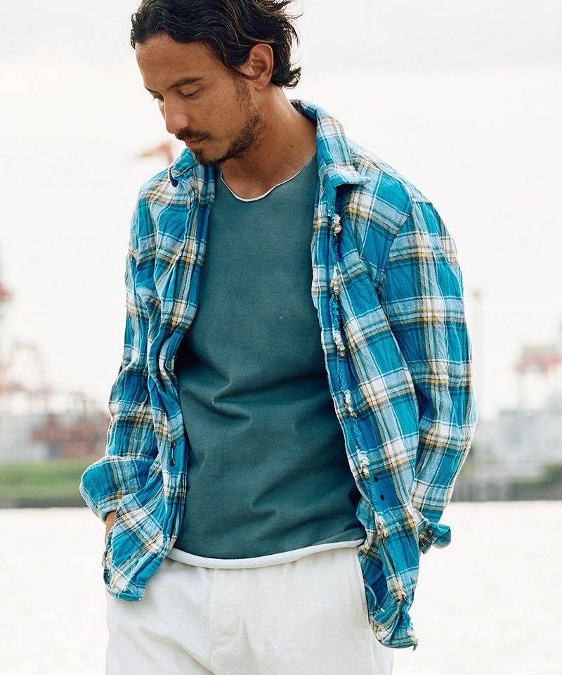 【wjk】2-hook check シャツ(4481 ch88f) | CAMBIO カンビオ