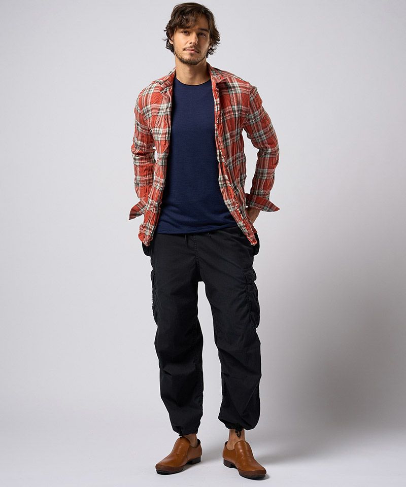 【wjk】2-hook check シャツ(4481 ch88f) | CAMBIO カンビオ