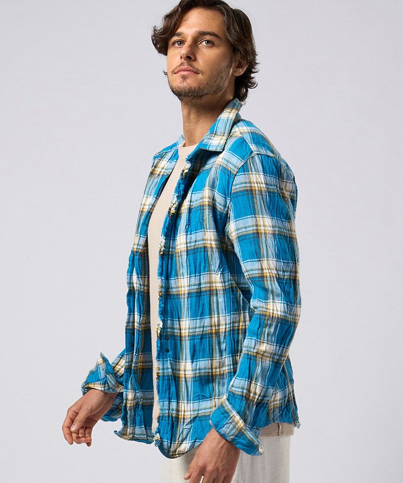 【wjk】2-hook check シャツ(4481 ch88f) | CAMBIO カンビオ