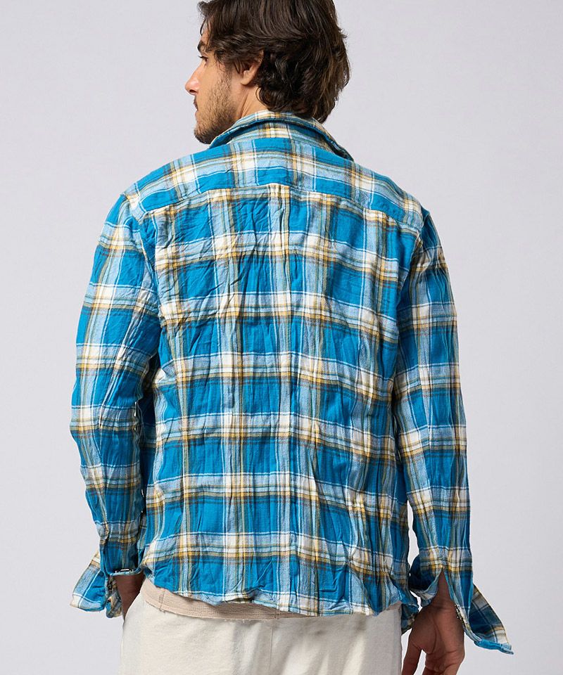 【wjk】2-hook check シャツ(4481 ch88f) | CAMBIO カンビオ