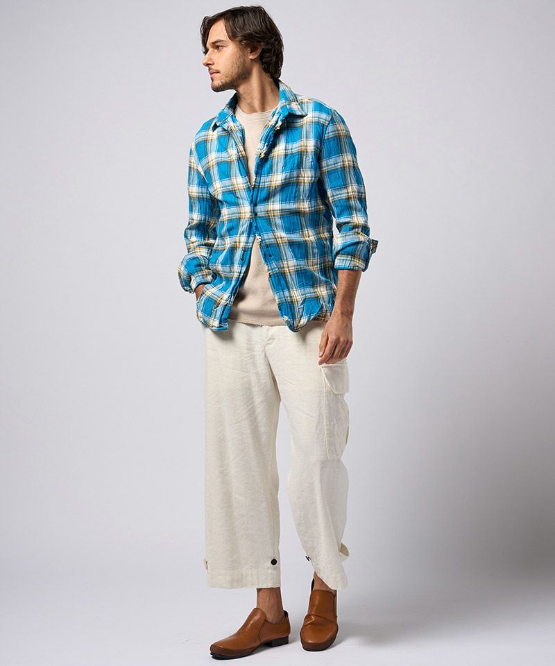 【wjk】2-hook check シャツ(4481 ch88f) | CAMBIO カンビオ