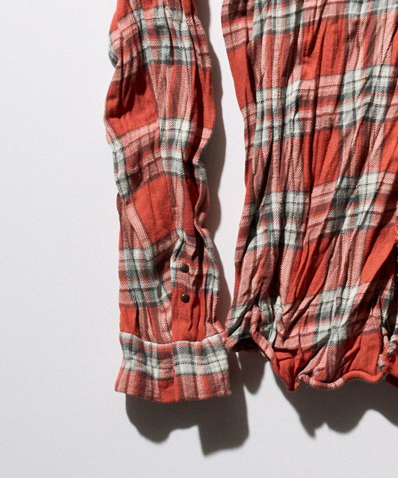 【wjk】2-hook check シャツ(4481 ch88f) | CAMBIO カンビオ