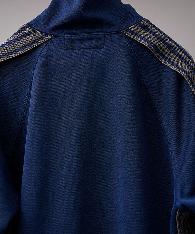 【BODYSONG.(ボディソング)】PIGMENT-DYED DISTRESSED TRACK JACKET トラックジャケット ...