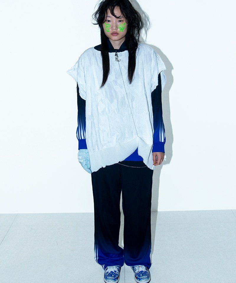 【BODYSONG.(ボディソング)】GRADIENT DYED TRACK JACKET 03 トラックジャケット(BS250206 ...