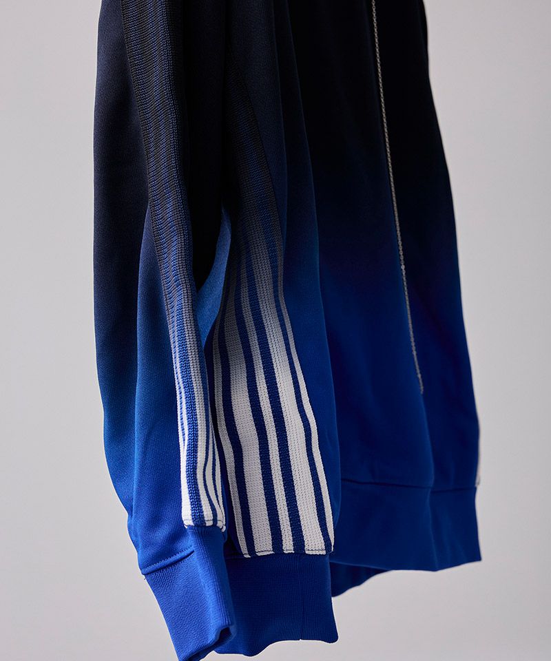【BODYSONG.(ボディソング)】GRADIENT DYED TRACK JACKET 03 トラックジャケット(BS250206 ...