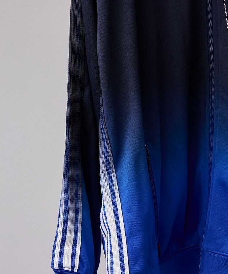 【BODYSONG.(ボディソング)】GRADIENT DYED TRACK JACKET 03 トラックジャケット(BS250206 ...