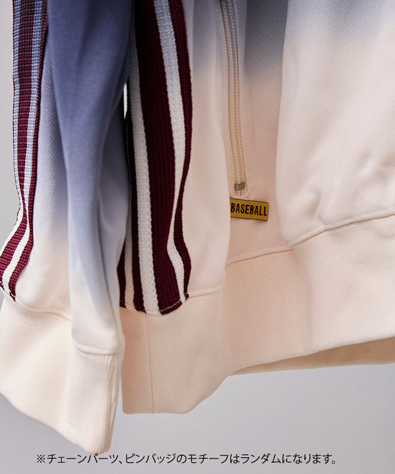 【BODYSONG.(ボディソング)】GRADIENT DYED TRACK JACKET 03 トラックジャケット(BS250206 ...