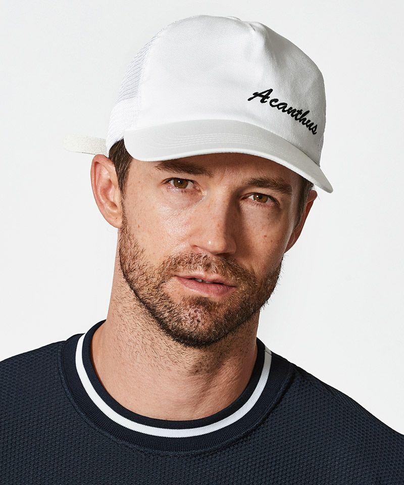 【ACANTHUS(アカンサス)】【予約販売3月下旬～4月上旬入荷】Logo Mesh Cap キャップ(CP2501) | CAMBIO カンビオ