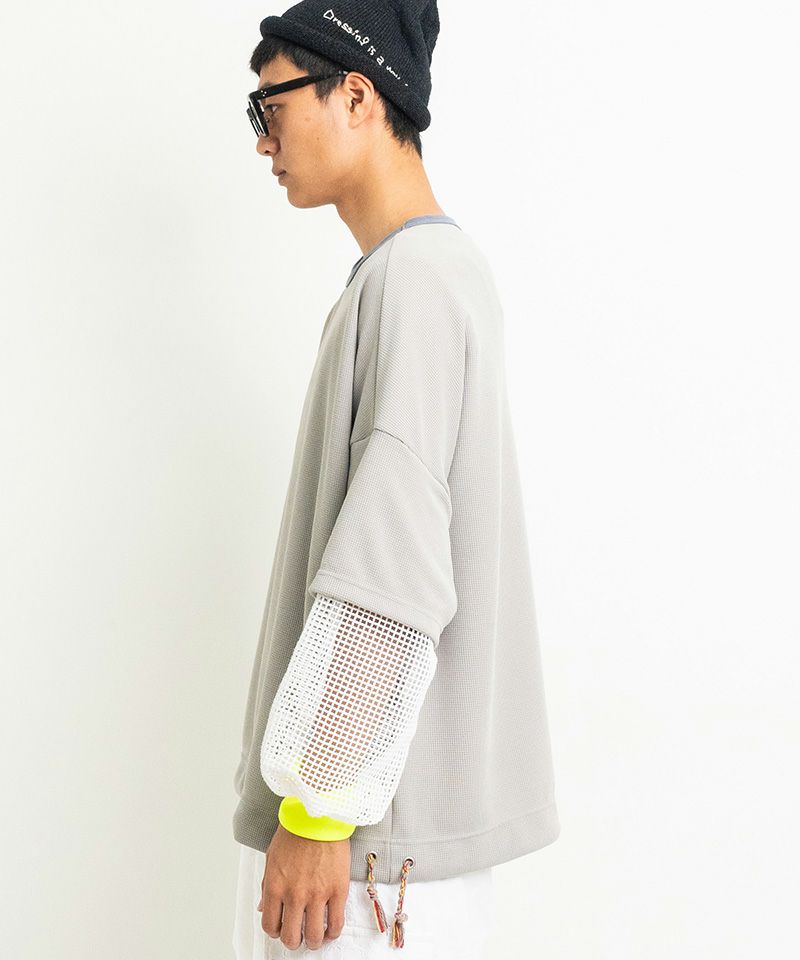 【masterkey(マスターキー)】HUSTLER ワッフルスウェット(MK25S-C-19) | CAMBIO カンビオ