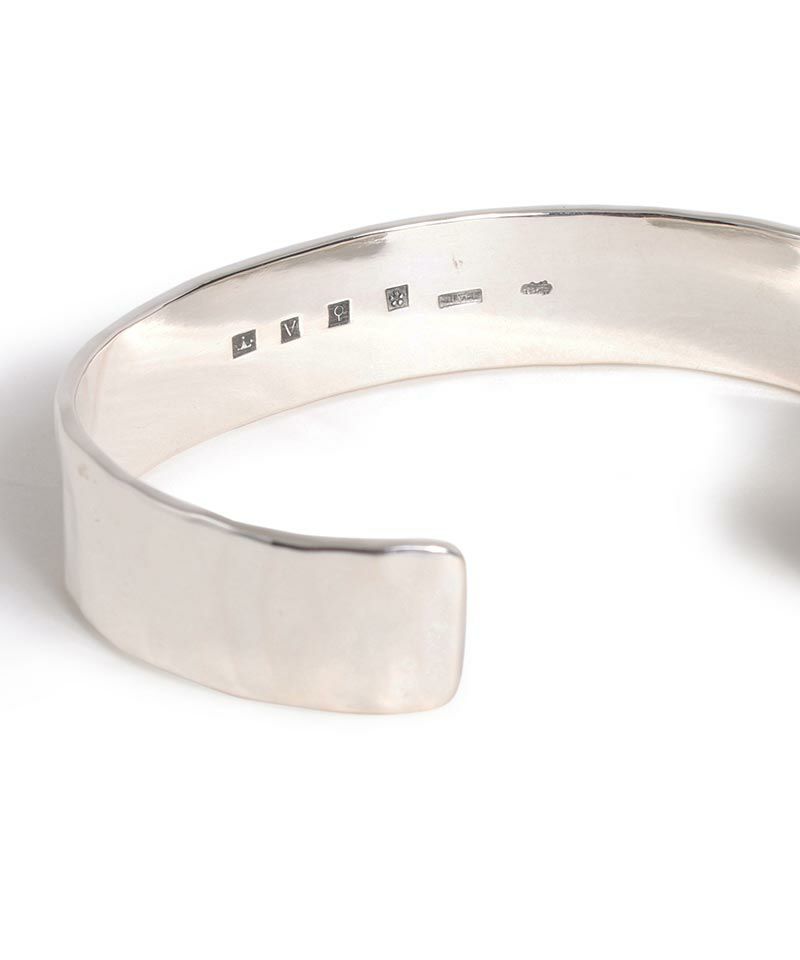 【VIVIFY(ビビファイ)】【予約販売ご注文から1ヶ月後出荷】 Back Hallmarks Bangle- Mirror finish -12mm バングル(VFB-214 ...