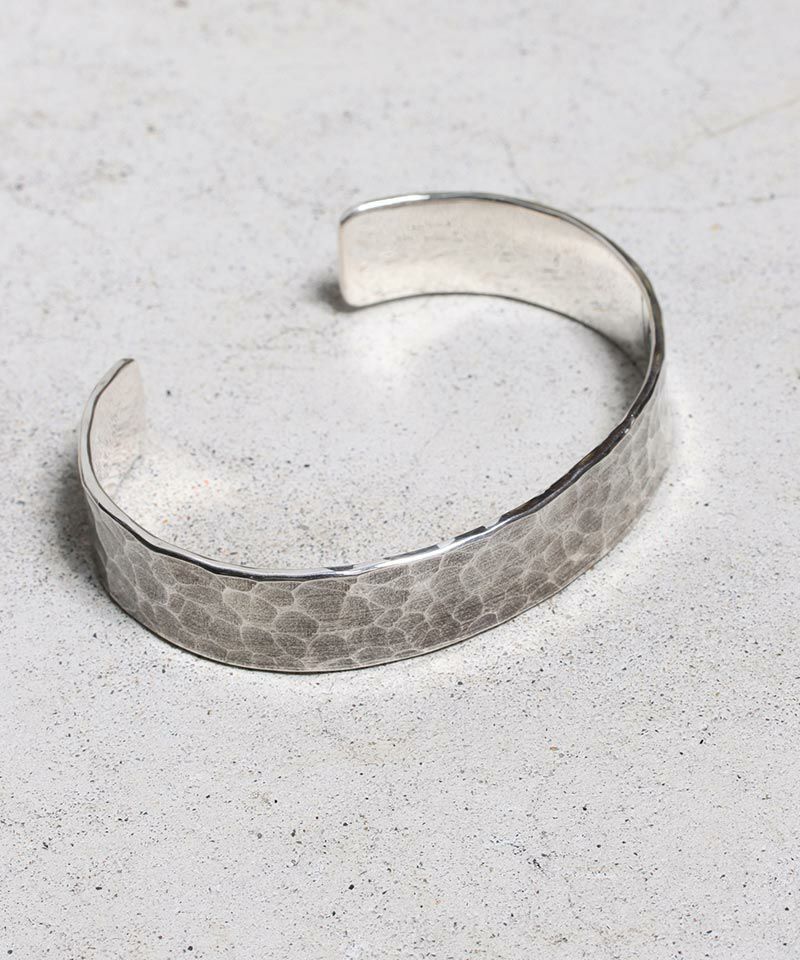 【VIVIFY(ビビファイ)】【予約販売ご注文から1ヶ月後出荷】 Back Hallmarks Bangle- Hammered finish -12mm バングル(VFB-215 ...
