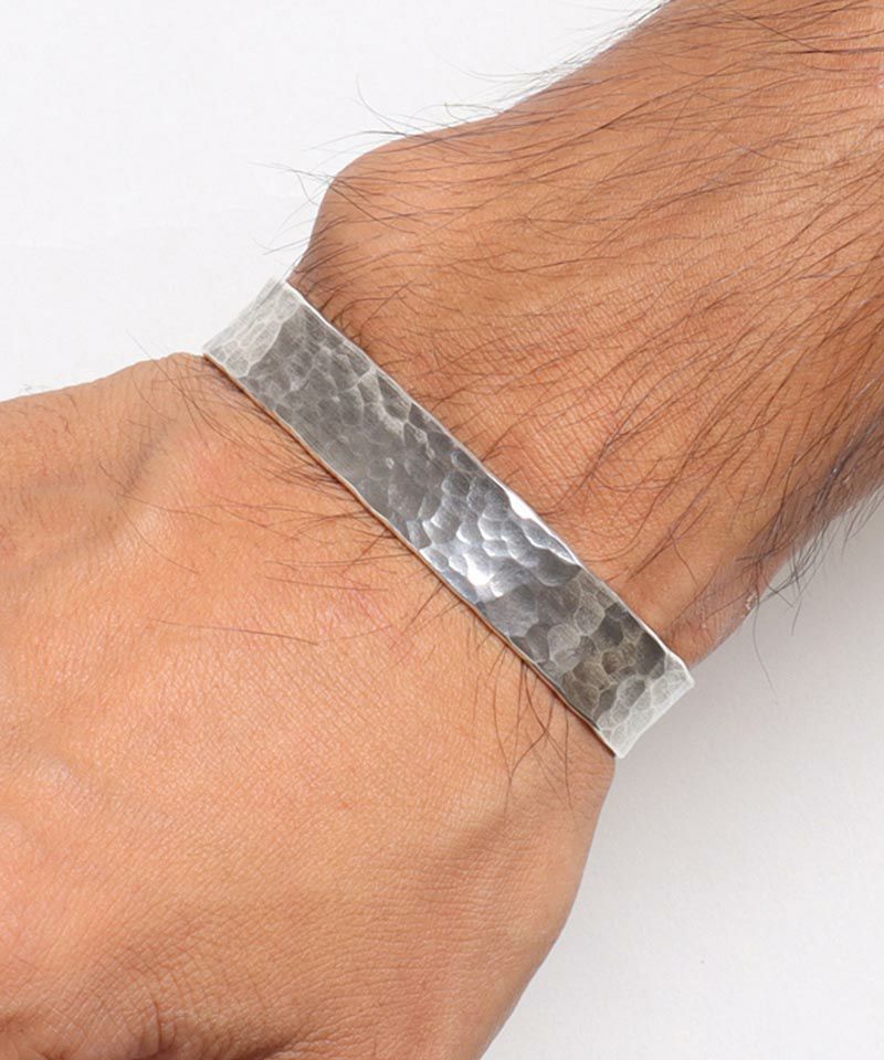 【VIVIFY(ビビファイ)】【予約販売ご注文から1ヶ月後出荷】 Back Hallmarks Bangle- Hammered finish -12mm バングル(VFB-215 ...