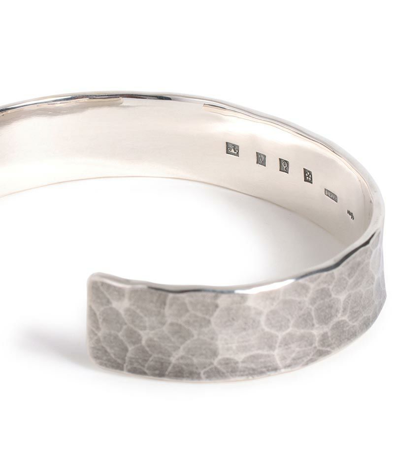 【VIVIFY(ビビファイ)】【予約販売ご注文から1ヶ月後出荷】 Back Hallmarks Bangle- Hammered finish -12mm バングル(VFB-215 ...