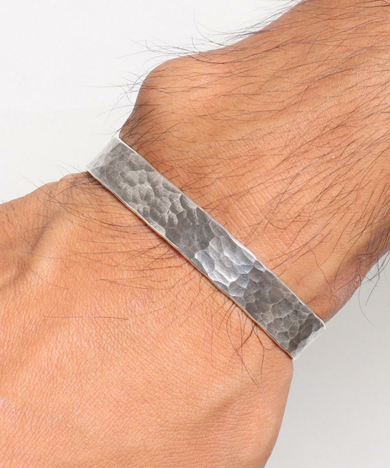 【VIVIFY(ビビファイ)】【予約販売ご注文から1ヶ月後出荷】 Back Hallmarks Bangle- Hammered finish -10mm バングル(VFB-211 ...