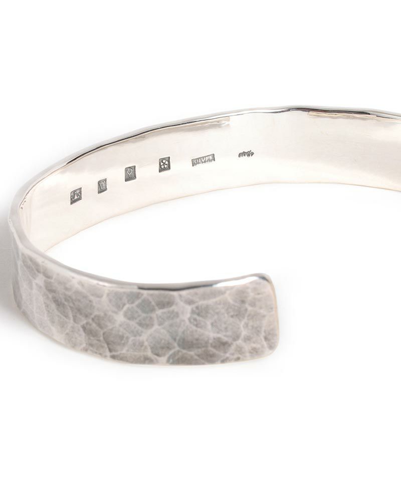 【VIVIFY(ビビファイ)】【予約販売ご注文から1ヶ月後出荷】 Back Hallmarks Bangle- Hammered finish -10mm バングル(VFB-211 ...