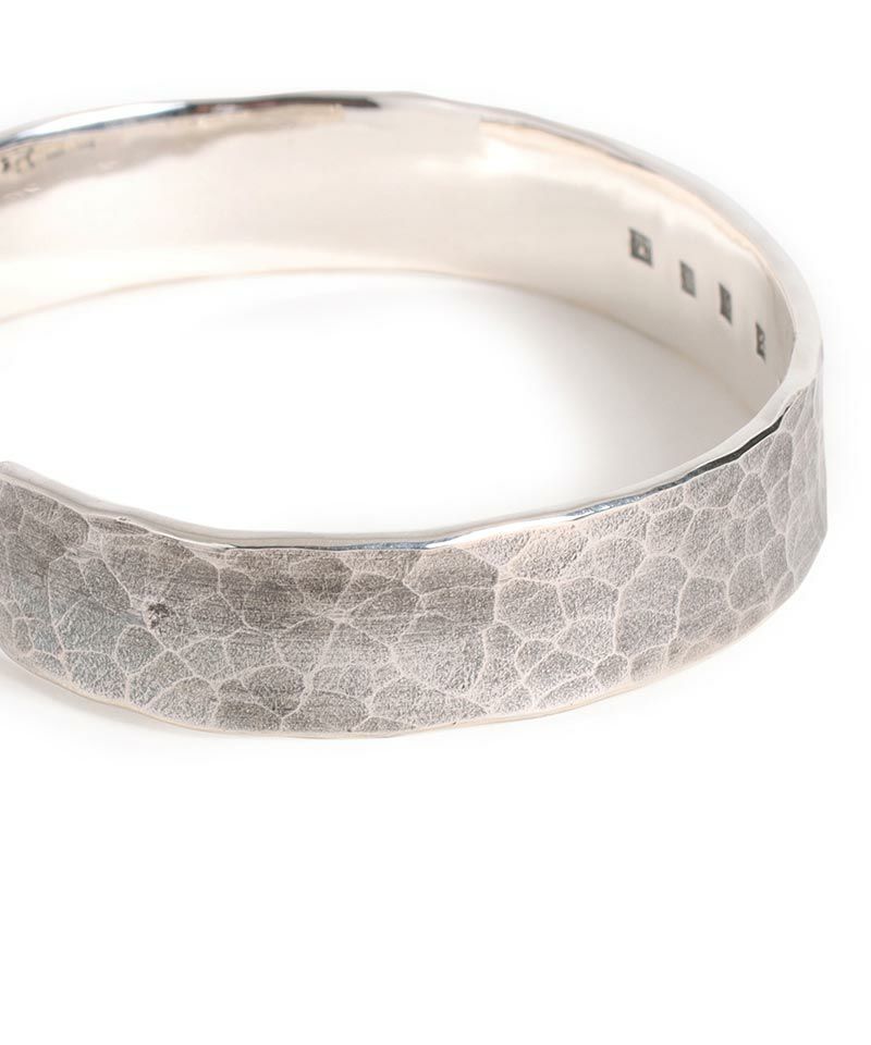 【VIVIFY(ビビファイ)】【予約販売ご注文から1ヶ月後出荷】 Back Hallmarks Bangle- Hammered finish -10mm バングル(VFB-211 ...