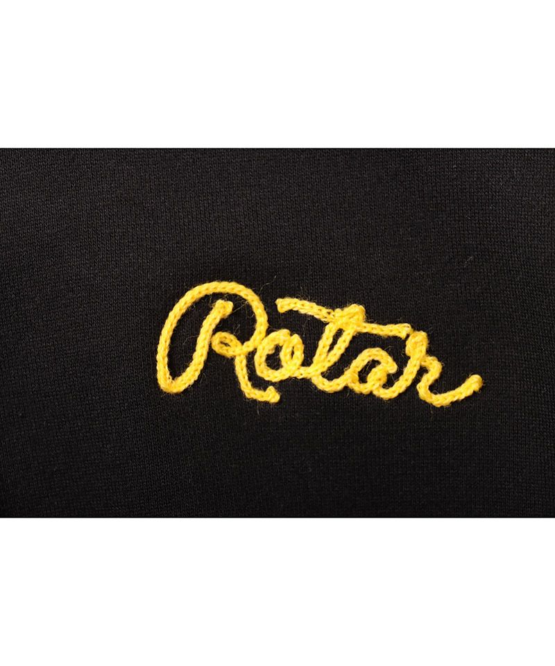 【ROTAR(ローター)】Chain Rope logp Half Zip SWEAT ハーフジップスウェット(rt2517206 ...