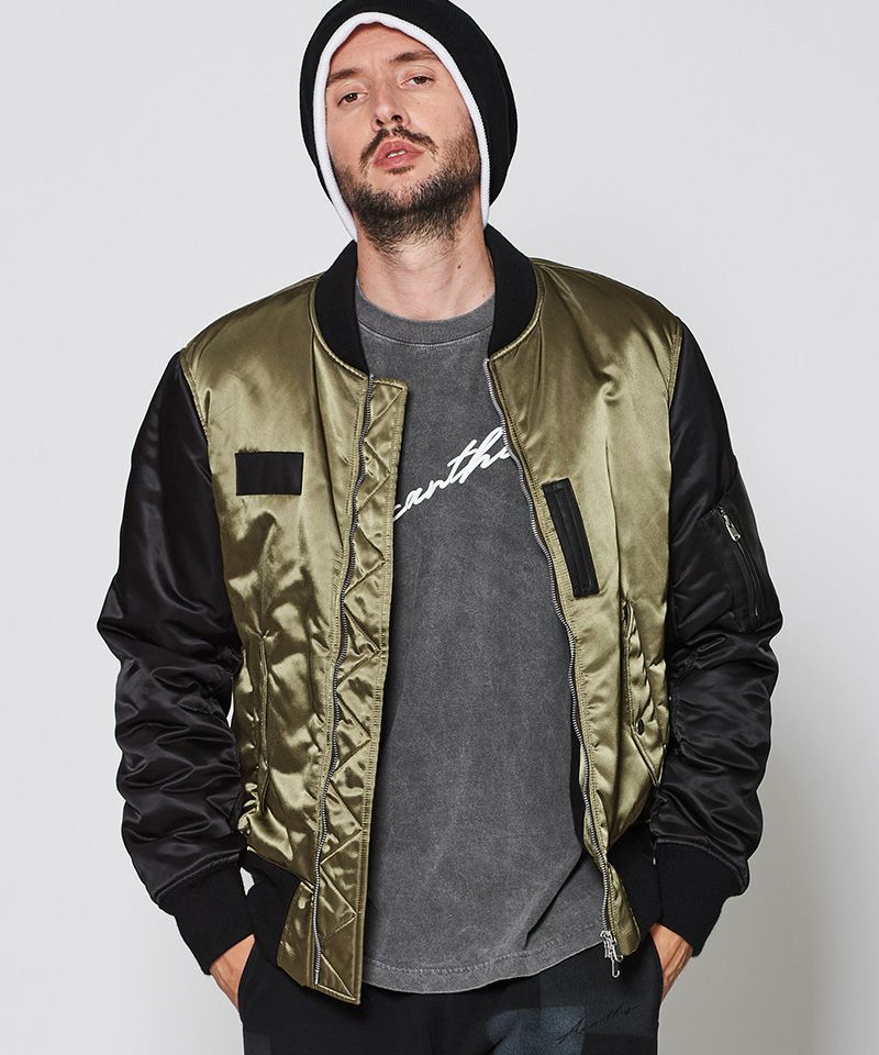 【ACANTHUS(アカンサス)】【予約販売10月中旬～下旬入荷】LIMONTA MA-1 ジャケット(JK2202-b) | CAMBIO カンビオ