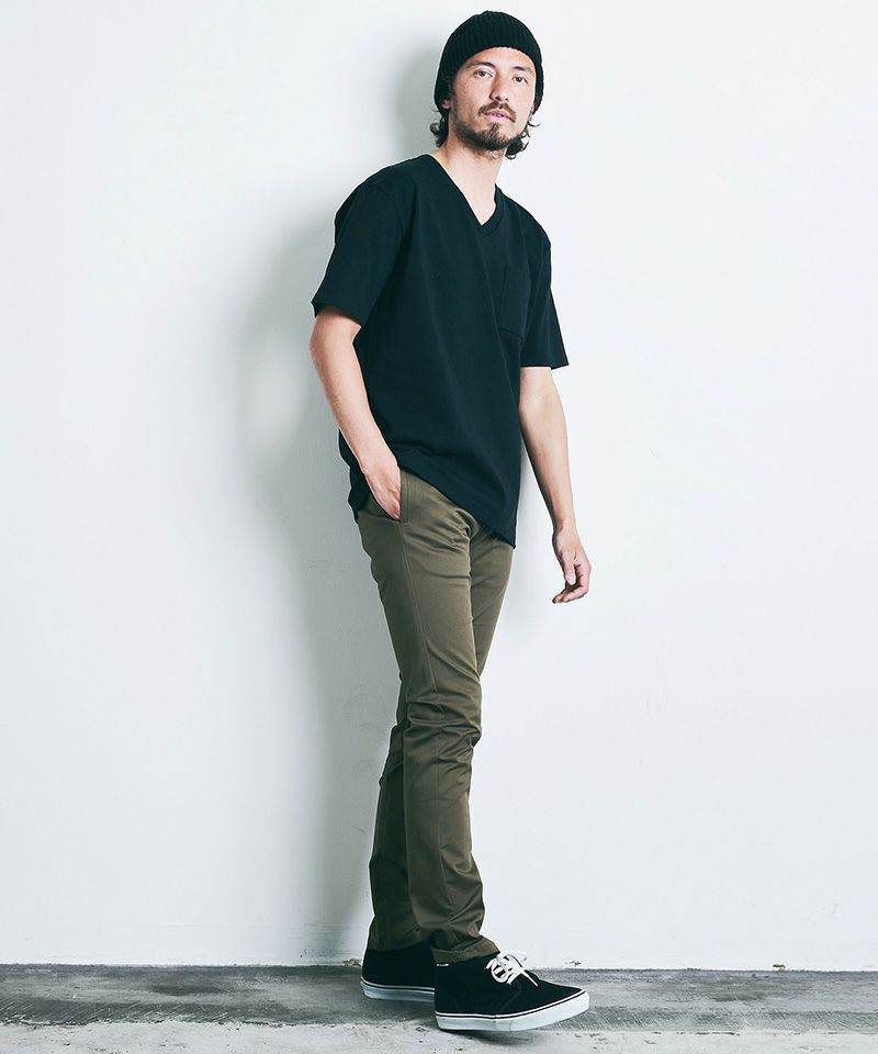 【Magine(マージン)】CTN OPEN END HEAVY V-N TEE S-S VネックTシャツ(2522-009) | CAMBIO カンビオ